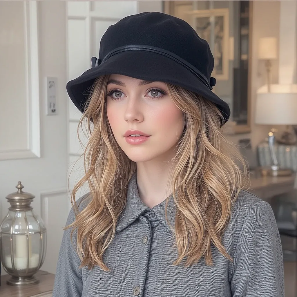 17 Versatile Hat Hairstyles for Work That Suit Every Hair Type
