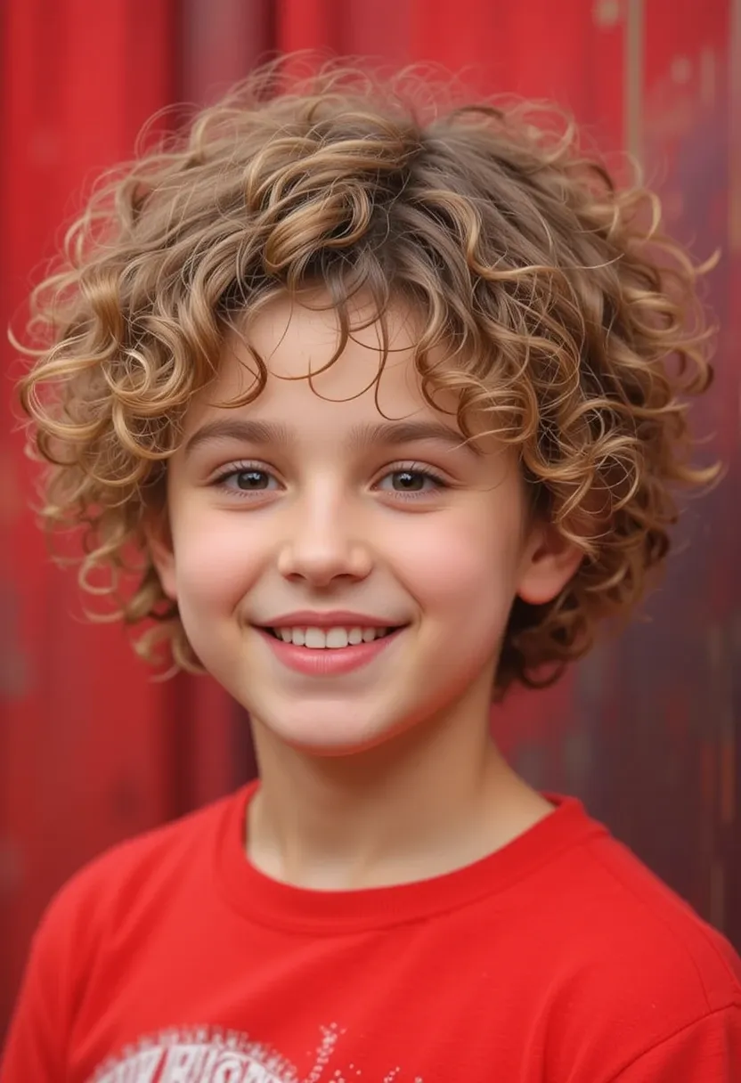 21 Modern Curly Haircuts for Kids Boys That Look Effortlessly Cool